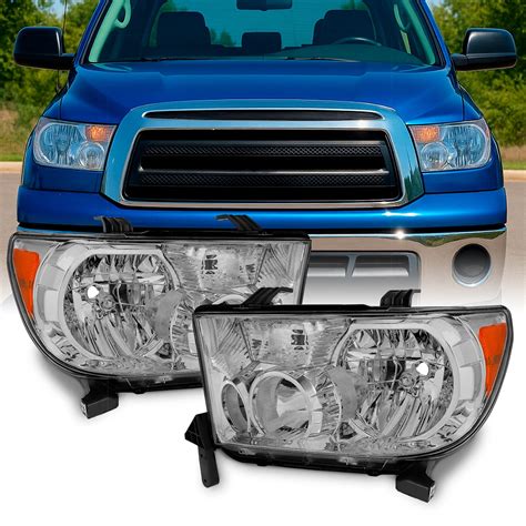 Akkon Oe Replacement Front Headlights For Toyota Tundra Driver