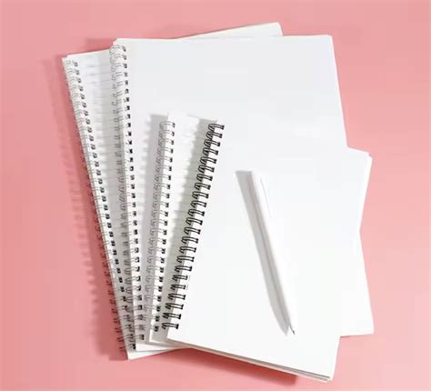 A5 Spiral Sublimation Notebook Sublimation Blanks Uk
