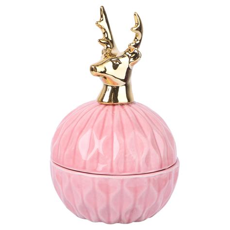 1pc Candies Jar Ceramic Candy Container Can Jewelr Vicedeal