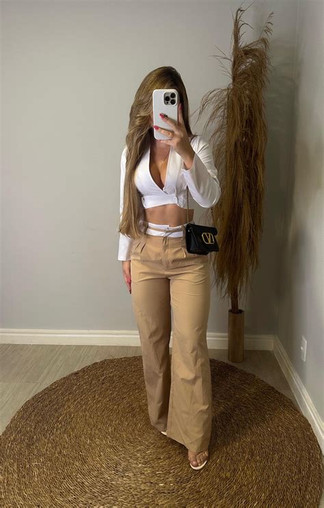 Conjunto Feminino Calça E Camisa Manga Longa Casual Faccy