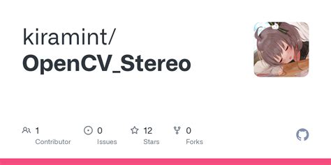 Github Kiramint Opencv Stereo