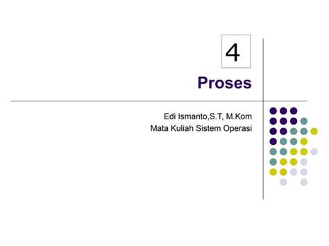 Materi Penjadwalan Cpu And Algoritma Penjadwalan Cpu Pptx