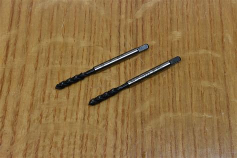 2 X Blue Merlin No4ba Hss Spiral Taps 80211384 Gandm Tools