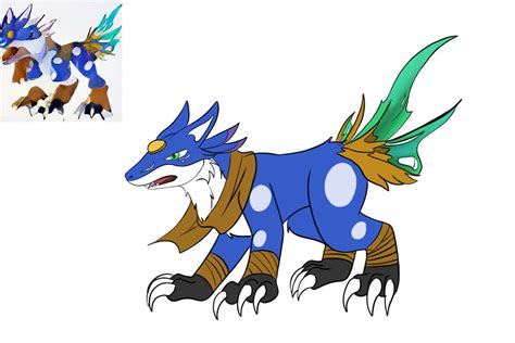 Fox Digmon By Dragonfire1000 On Deviantart