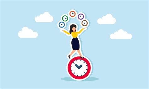 Premium Vector Time Management For Efficiency And Productivity Manage Projects Control