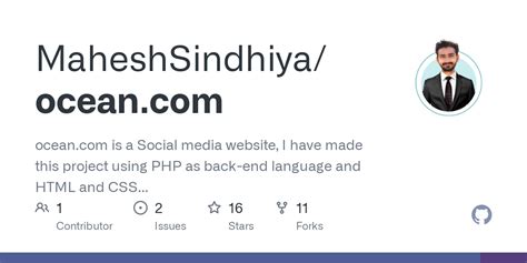 Github Maheshsindhiya Ocean Ocean Is A Social Media Website I Have Made This Project