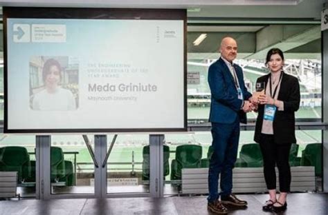 Congratulations To Meda Griniute Maynooth University