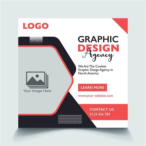 Digital Business Marketing Social Media Post Template Free Vector