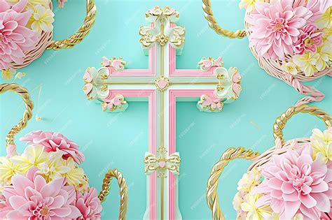 Premium Photo Jesus Cross Christianity Background For Design Happy