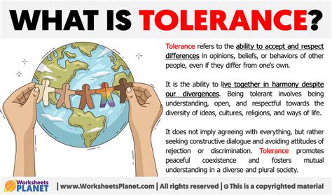 What Is Tolerance Definition Of Tolerance