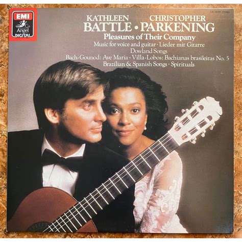 ĐĨa Than Pleasures Of Their Company Nghệ Sĩ Kathleen Battle Soprano