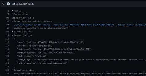 Question How Do I Know What Buildkit Version The Action Is Using Issue Docker Build