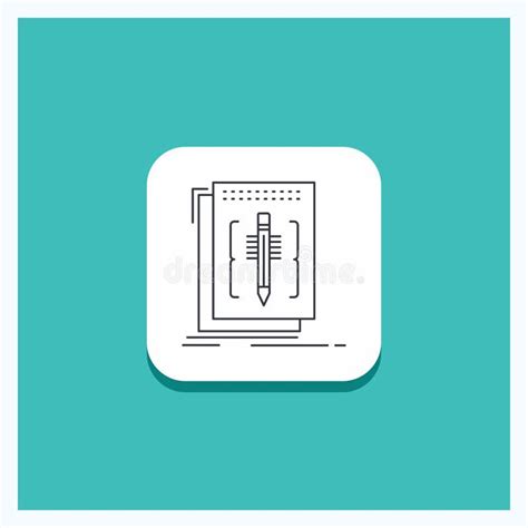 Round Button For Code Edit Editor Language Program Line Icon