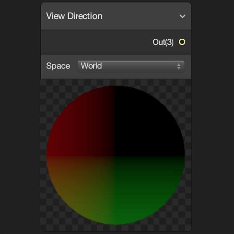 Input Nodes Shader Graph