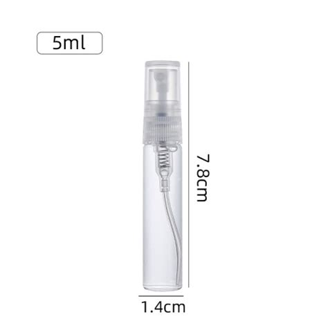 3ml 유리 명확한 미니 스프레이 바이알 병 의 고품질 3ml 유리 명확한 미니 스프레이 바이알 병
