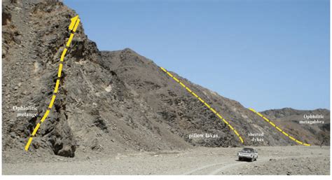 2 General View Showing The Intact Ophiolitic Sequence Of Wadi El Beda