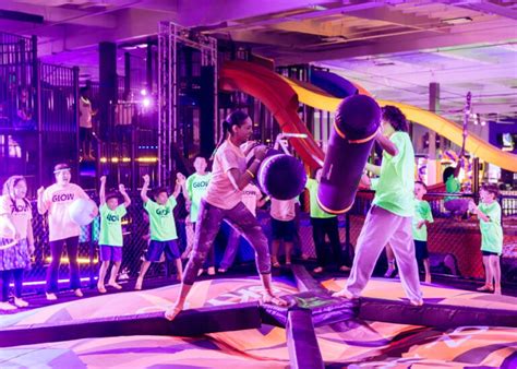 Alhambra Glow Sky Zone Trampoline Park