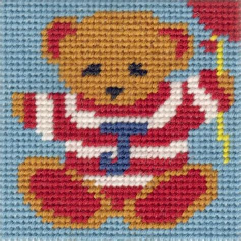 Mini Ted One Off Needlework