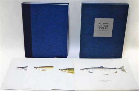 Ernest Schwiebert Salmon Of The World Book Plates