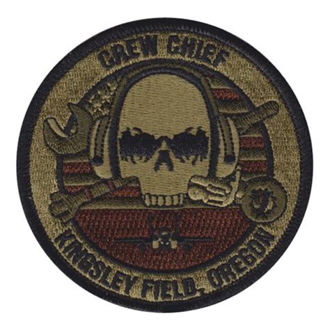173 Fw Crew Chief Ocp Patch 173rd Fighter Wing Patches