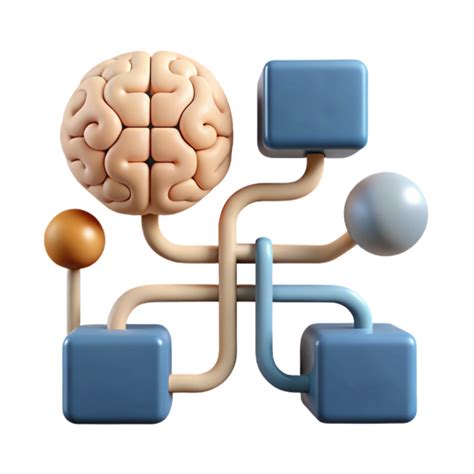 Vibrant Traditional Cognitive Processes Diagram Simple Style Cutout High Quality 57553073 Png