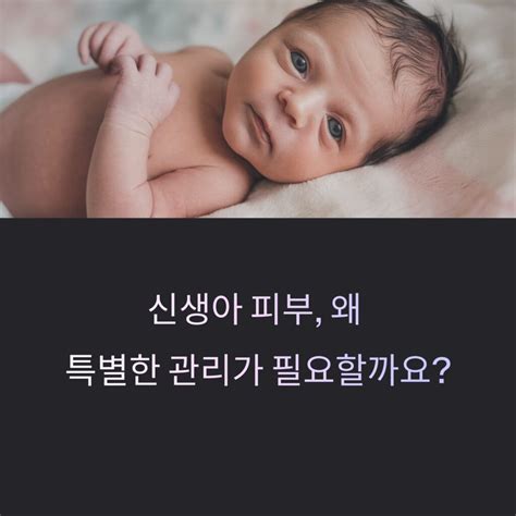 신생아 피부 관리 완벽 가이드 아라의 마음