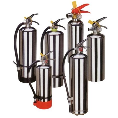 Stainless Steel Fire Extinguishers 3 Kg Fire Masters Engineering Ltd
