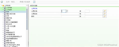 Sap Abap 动态选择屏幕sap 动态选择屏幕 Csdn博客