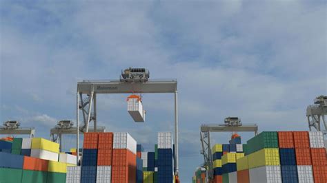 Automated Stacking Cranes Huisman Automated Stacking Cranes Huisman