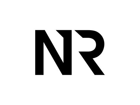 Letter NR Logo Design Vector Template Grafik Von Rana Hamid · Creative ...