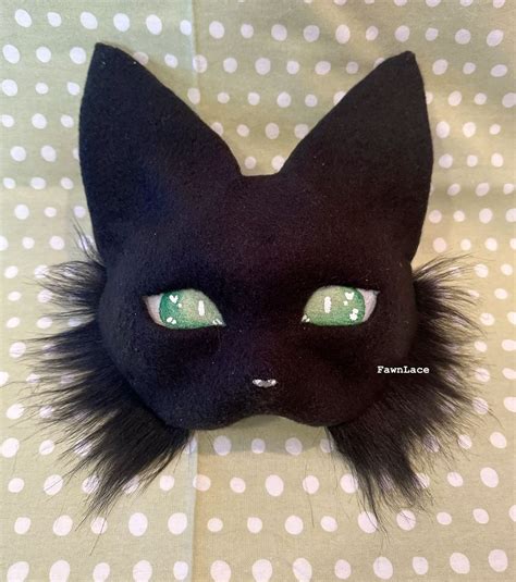 Therian Black Cat Mask~ In 2025 Cat Mask Mask Design Japanese