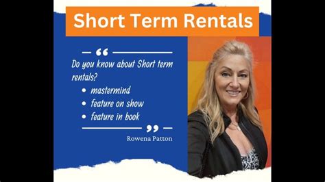 Rowena Patton Cashcpo On Linkedin Short Term Rental Str Market In