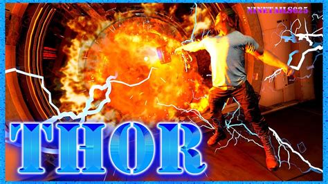 Marvels Avengers Thor Gameplay Hard Hat Outfit Ps4 Youtube