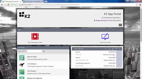 Dynamic Script In K2 Smartforms Youtube