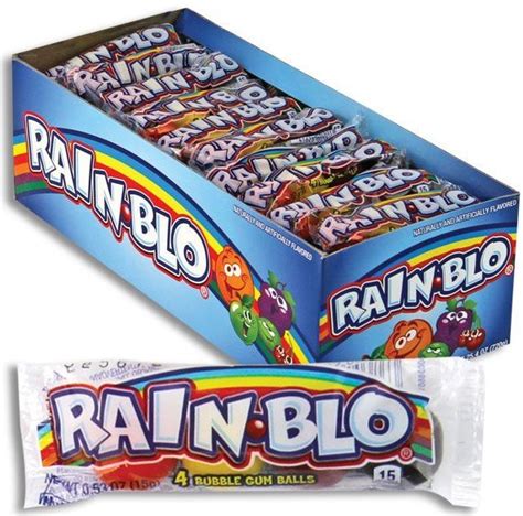 Rain Blo Bubble Gum Balls 48 Ct Metro Atlanta Wholesale