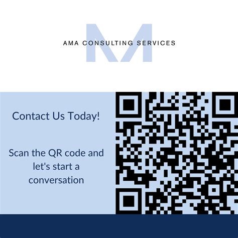 Are You Using A Qr Code — Ama Consulting Services
