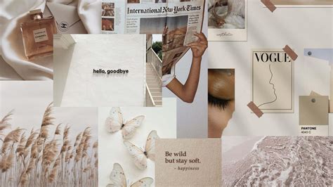 Realistic Mood Board Mockups Psd Wallpaper Notebook Laptop Wallpaper