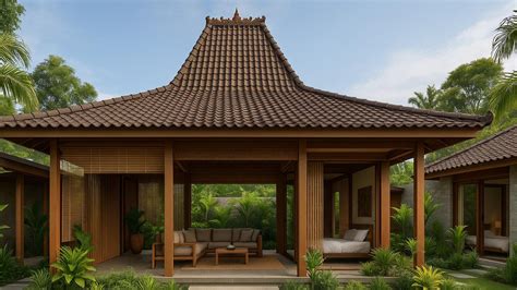 10 Bentuk Rumah Joglo Untuk Inspirasi Hunian Di 2025 Padukan Gaya