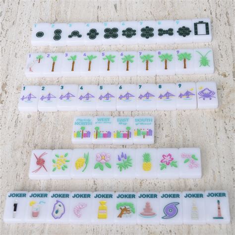 Charleston Tiles A South Carolina Inspired Mahjong Set Middle And