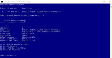 Configure Server Using Sconfig Windows Server Core 2016 · Readandexecute