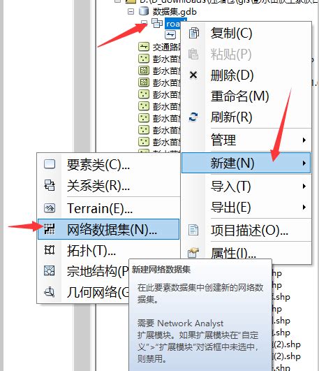 创建网络数据集 Csdn博客