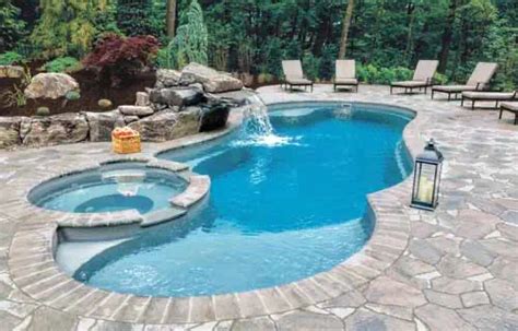 Stunning Fiberglass Pool Designs Integrity Built Pools
