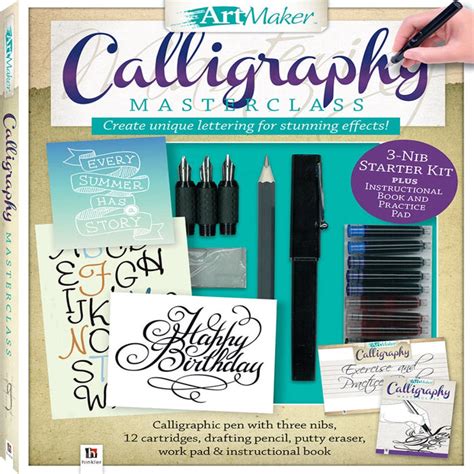 Art Maker Calligraphy Masterclass Kit — Toycra