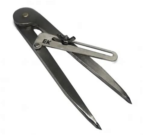 Compasso De Traçagem Industrial 8 Polegadas Aço Carbono Mercadolivre