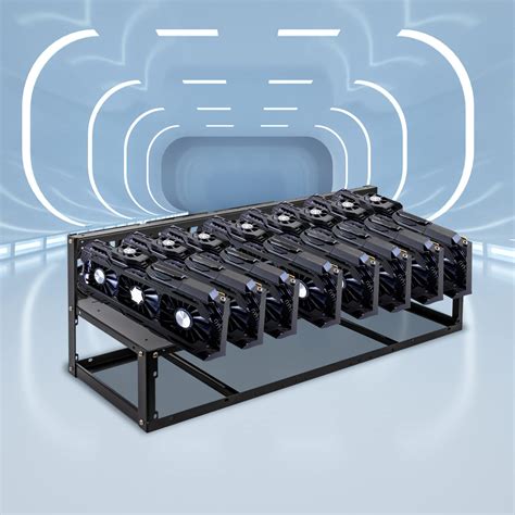 Buy Leblett Mining Rig Rack For Computer Fan Cpu Gpu Rack Motoard Rack Open Mining Rig Frame