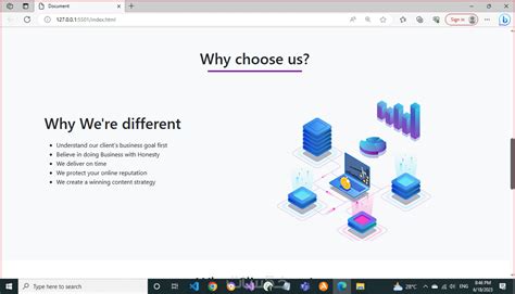إنشاء صفحة ويب ب html css js متوافقة مع جميع الاجهزة خمسات