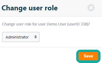Change User Role