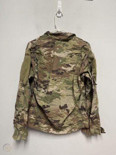 New Us Army Camo Ocp Combat Uniform Multicam Coat Size Small Short