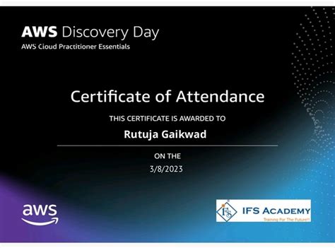 Rutuja Gaikwad On Linkedin Aws Ifscloud