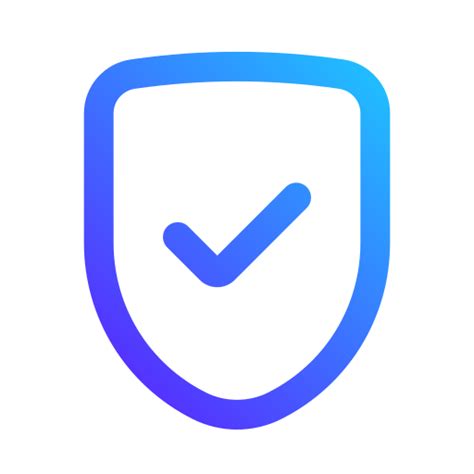 Shield Generic Gradient Outline Icon